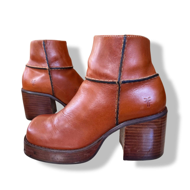 Vintage Frye Boots — Black Label Campus, Harness & Cowboy Styles | Botablu