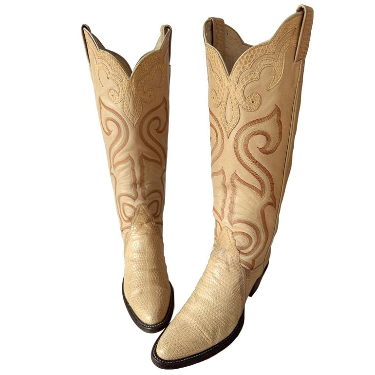 Larry Mahan Cowboy Boots | Handmade Vintage Western Boots | Botablu