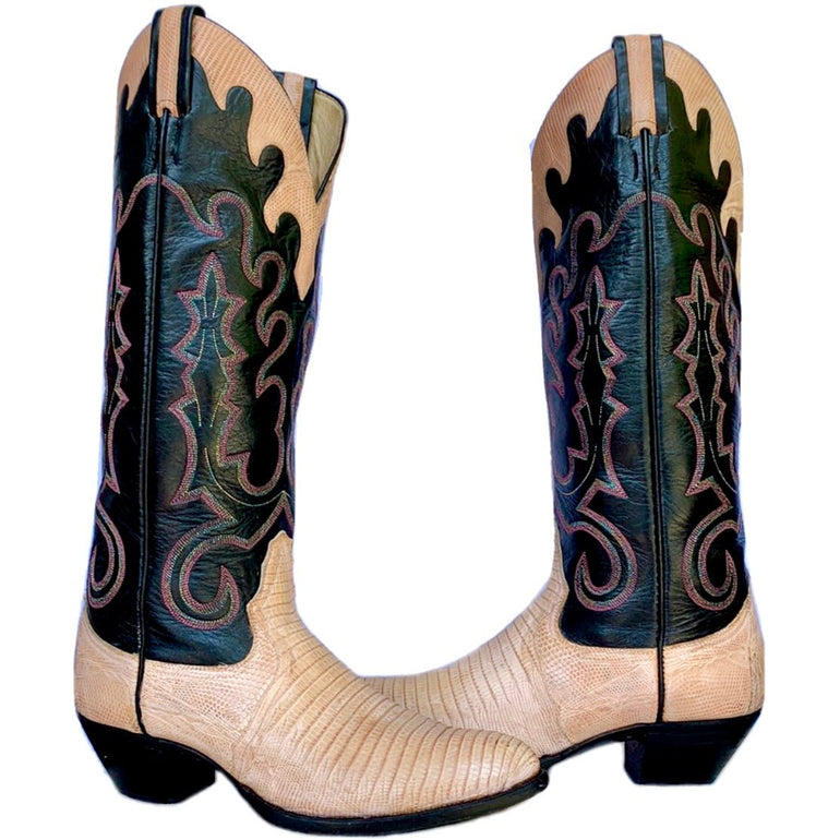 Larry Mahan Cowboy Boots | Handmade Vintage Western Boots | Botablu