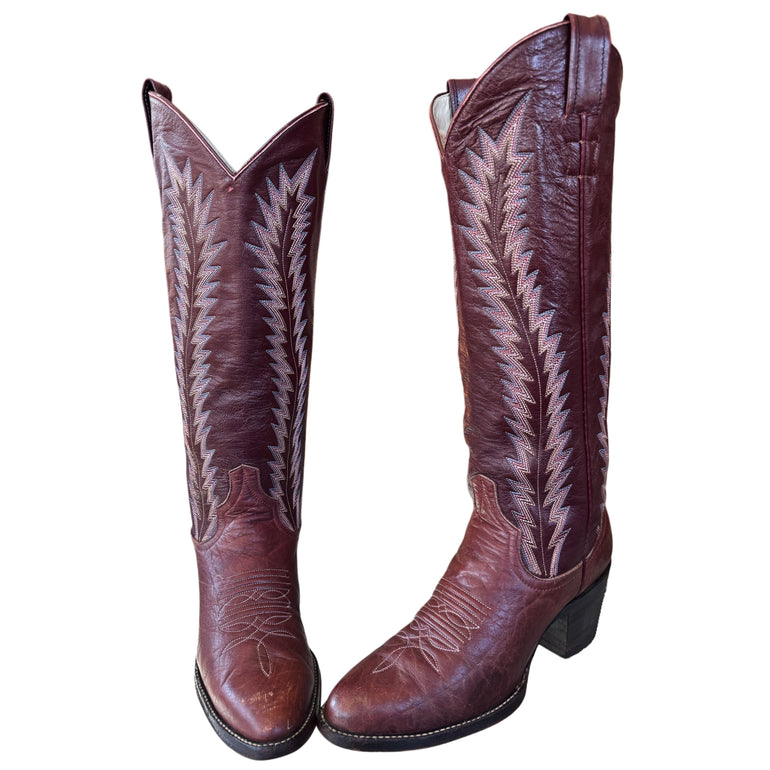Handmade Western Boots | Custom Vintage Cowboy Boots | Botablu