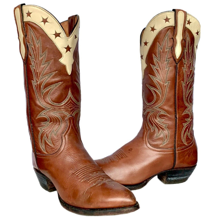 Larry Mahan Cowboy Boots | Handmade Vintage Western Boots | Botablu