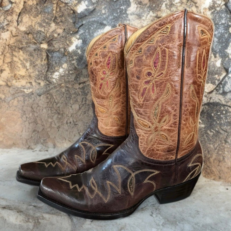 Handmade Western Boots | Custom Vintage Cowboy Boots | Botablu